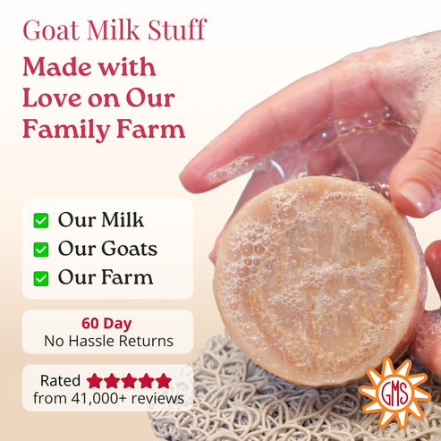 Oatmeal Milk & Honey Luffa Soap Bar & Body Scrub with Goat Milk – Goat ...