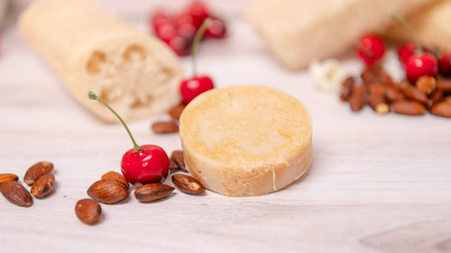 Luffa Sponge Filled with Almond Goat Milk Soap – Goat Milk Stuff